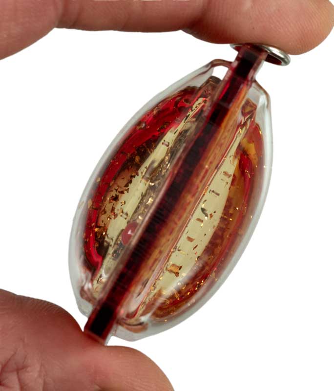 Amulette thaïlande Locket InnKoo Takrut Beni Arjan Meng Khun Paen 2171