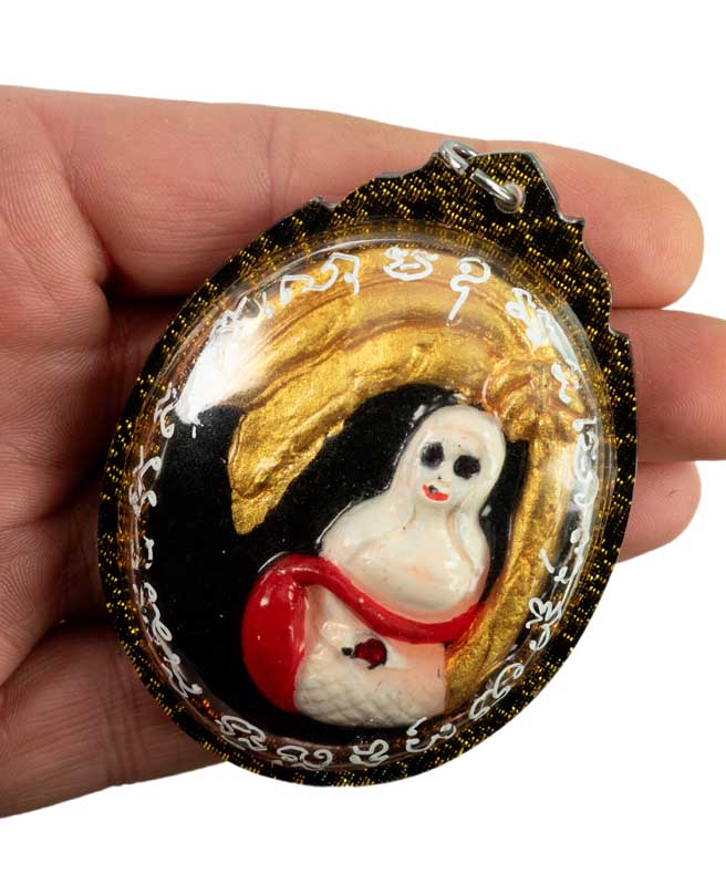 Nang Tani (Tanee) Amulette thaïlandaise Fantome Spirit Lady Banana AJ ...