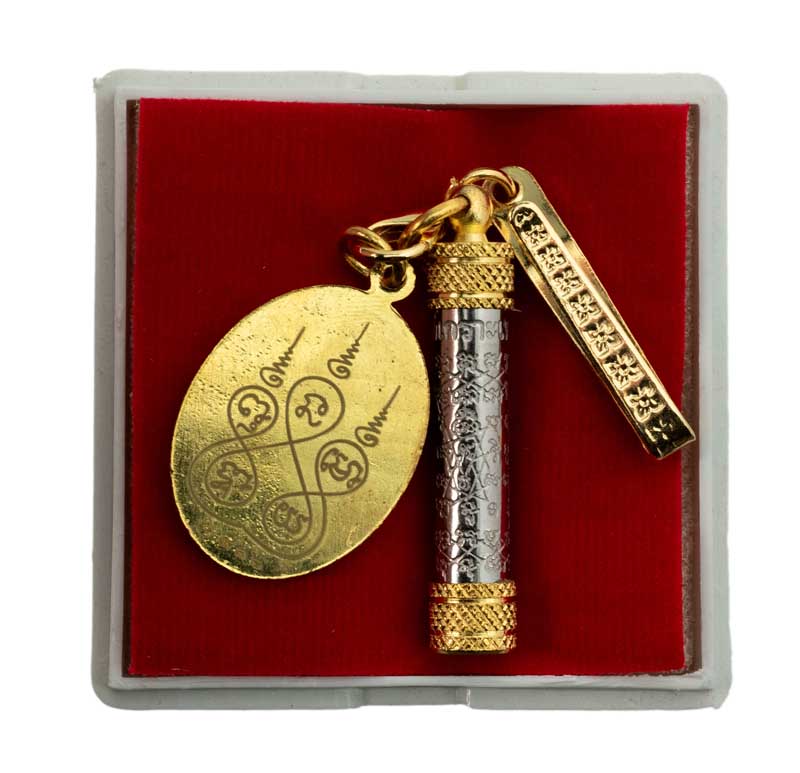 Amulette Thaïlandaise Garuda et Takrut Diamond Armor - Amulettes.fr