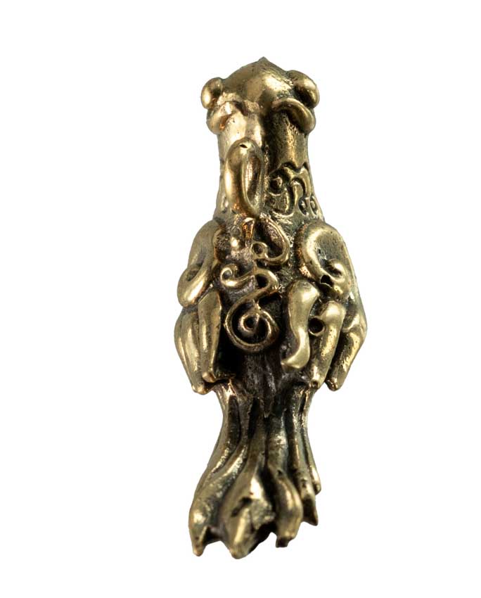 Amulette Salika Couple d'Oiseaux Thaï - Symbole d'Harmonie