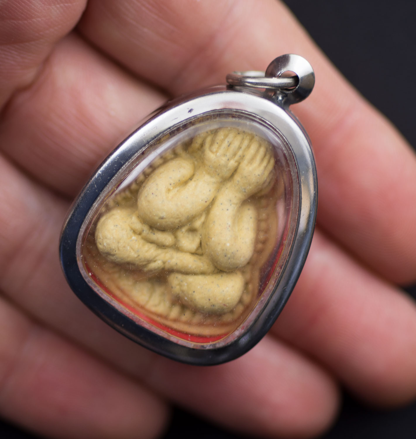 Amulettes Thaï Talisman LP Tim Phra Pidta Bouddha Yeux Clos 2022