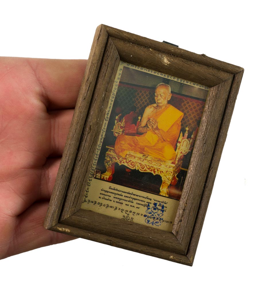 Luang phor Tim - Wat Lahan Rai - Moine bouddhiste de Thaïlande - 2585