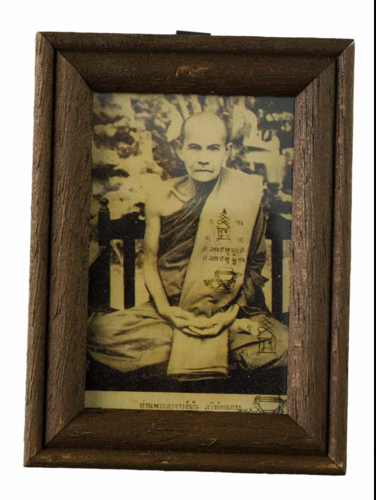 Cadre photo Moine Luang phor Moon Achan Mun Bhuridatto Mahathera ...