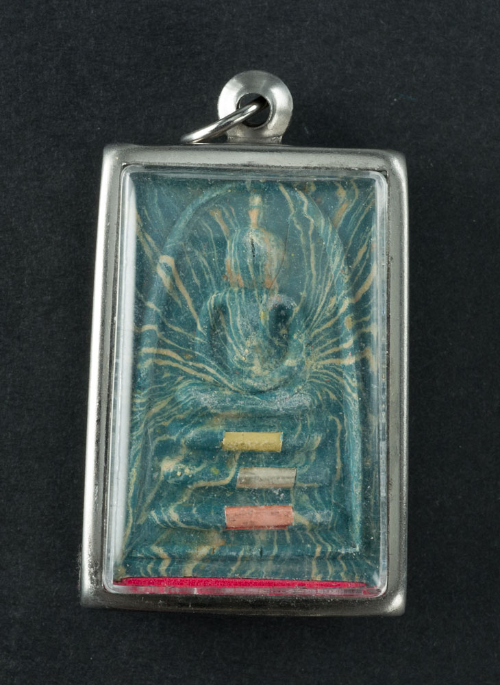 LP Pae Phra Somdej Rainbow - Takrud -Thai Amulet Wat Pikul Thong