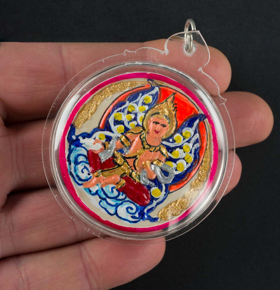 Amulette thaïlandaise Papillon Phra Kruba Krissana Talisman Thep ...