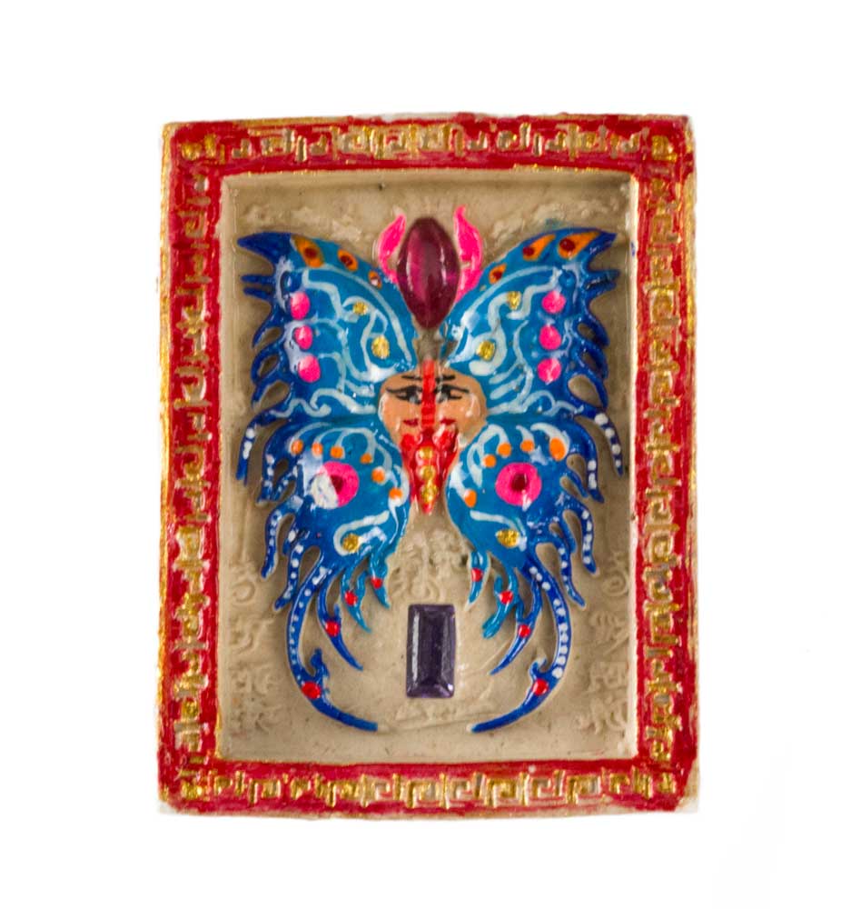 Amulette du roi des papillons Kruba Krissana Thai Phra Thep Jamlang Phamorn