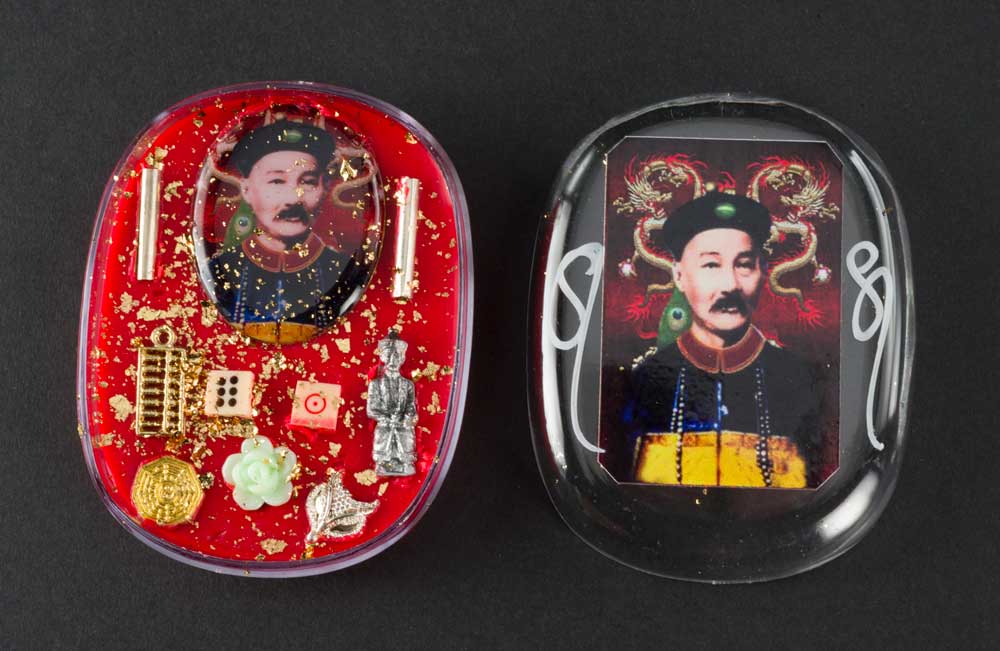 Amulette thaïlandaise - Coffret Er Ger Fong Talisman du joueur - Jeux