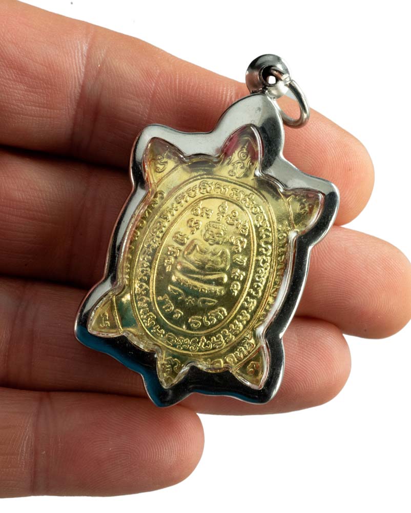 Figurine Tortue - Amulette Thaïlandaise Tortue (Phaya Tao Ruean)