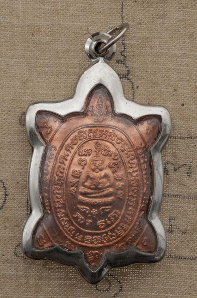 Figurine Tortue Tao Ruean LP Liew-Amulette de Thaïlande-Talisman - Etui ...