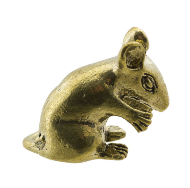 Mushika-amulette Rat de Ganesha-Talisman Ganesh-Feng Shui-Tiny Mouse