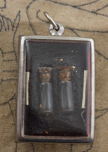 Amulette Thaï-Fertilité Amour Charme-Talisman erotique Takrut Couple