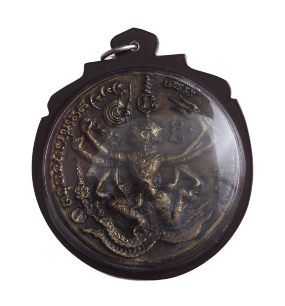 Garuda Vishnu Hanuman-Amulette Thaï-Pendentif-LP Karhong