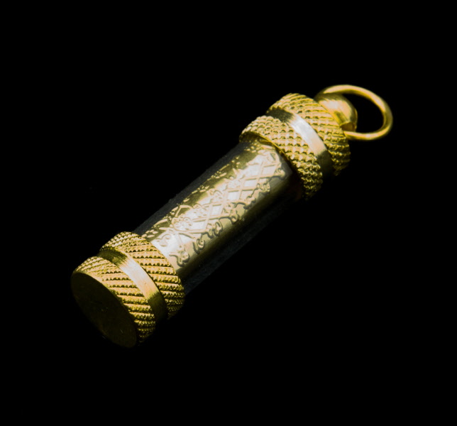 Takrud takrut-Amulette Thai Bouddha--Yant Kropetch Richesse Protection