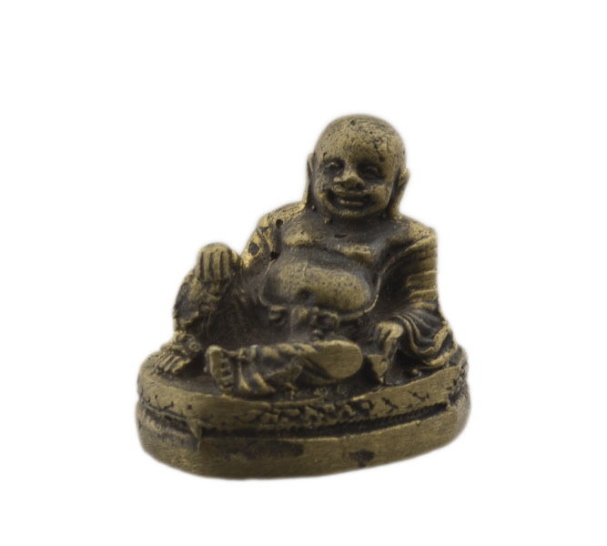 Figurine Amulette thaï Bouddha chinois de la Fortune bénie Talisman