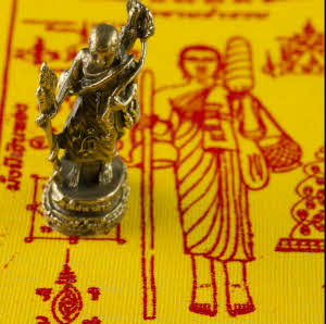 Amulette Phra Siwali - Figurines des moines bouddhistes